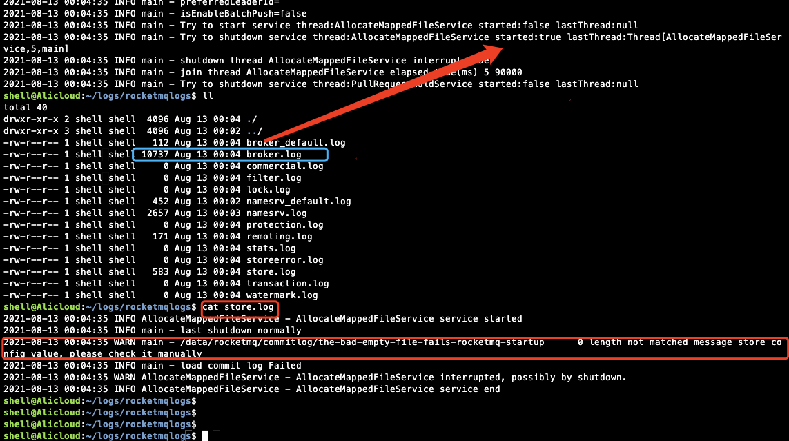 Ignore irrelevant commit log files on startup · Issue #3257 · apache/rocketmq · GitHub
