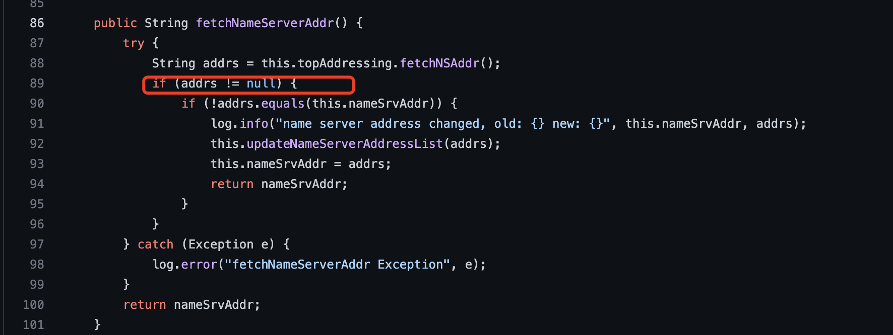 Namesrv auto discovery not work · Issue #4501 · apache/rocketmq · GitHub