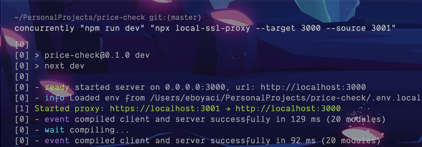 feat: boot all development servers with SSL by default · Issue #685 · kamp-us/monorepo · GitHub