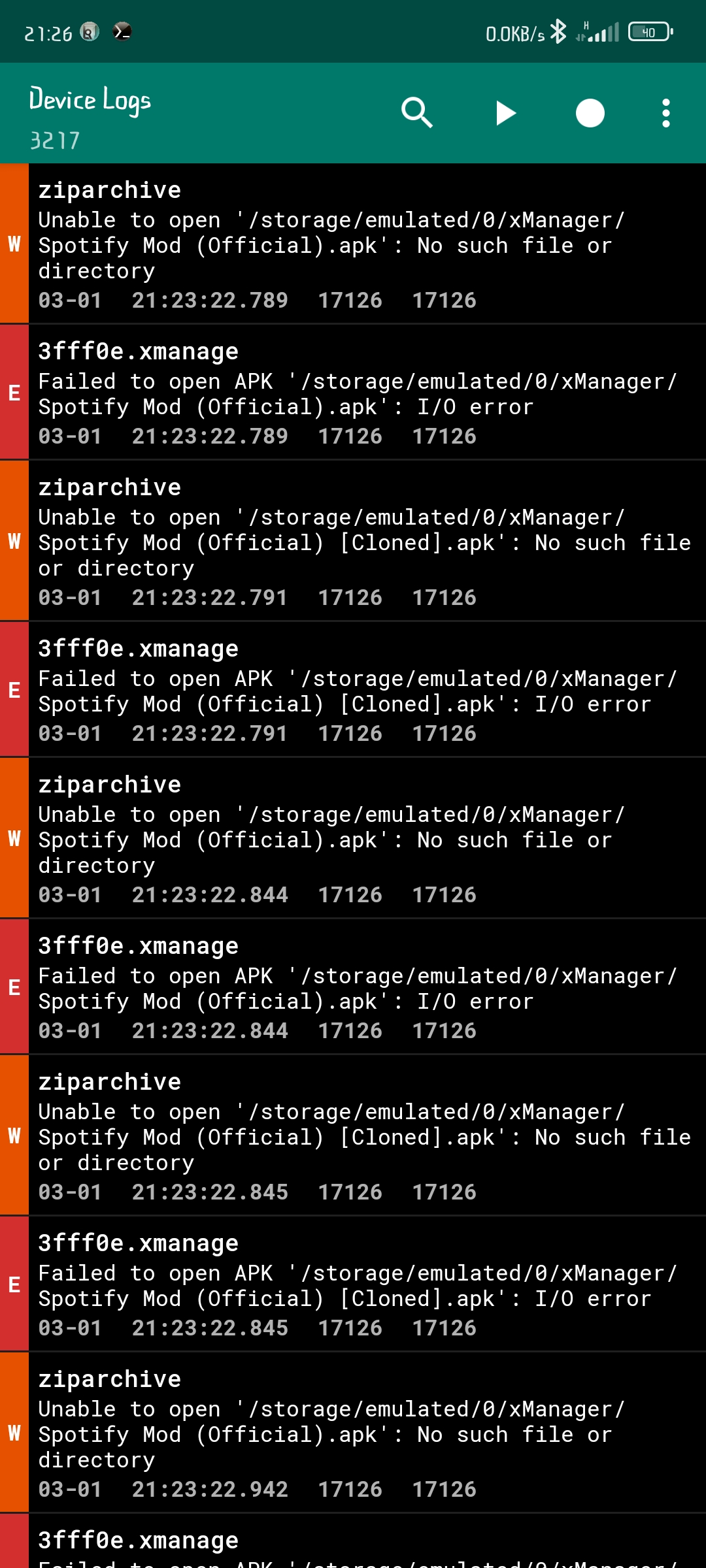 Download doesnt start and doesnt install with message: Please wait a ...