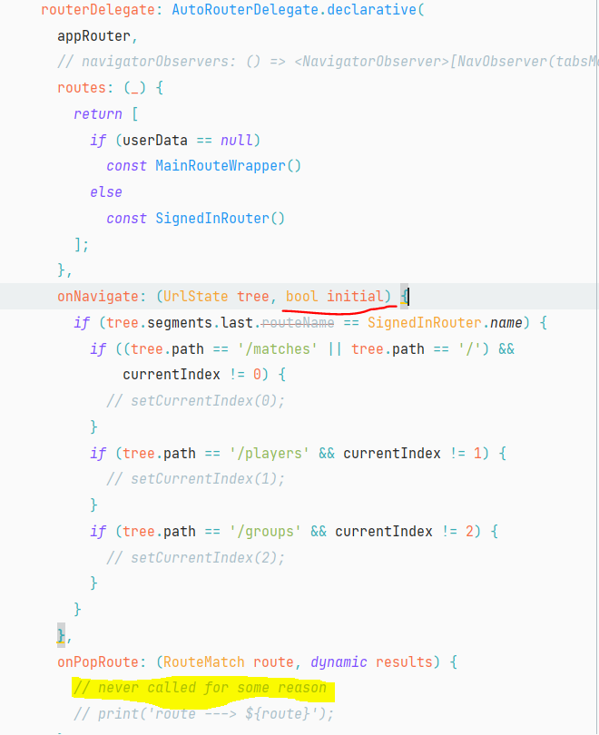 potential bugs onNavigate onPopRoute · Issue #774 · Milad-Akarie/auto_route_library · GitHub