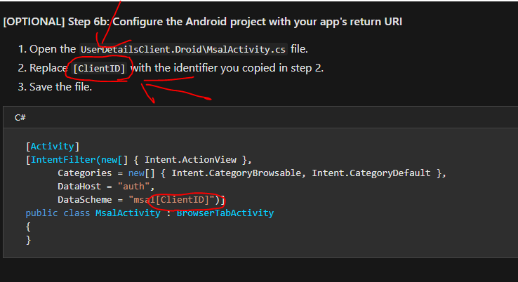 Problems when using your own tenant · Issue #129 · Azure-Samples/active-directory-b2c-xamarin ...