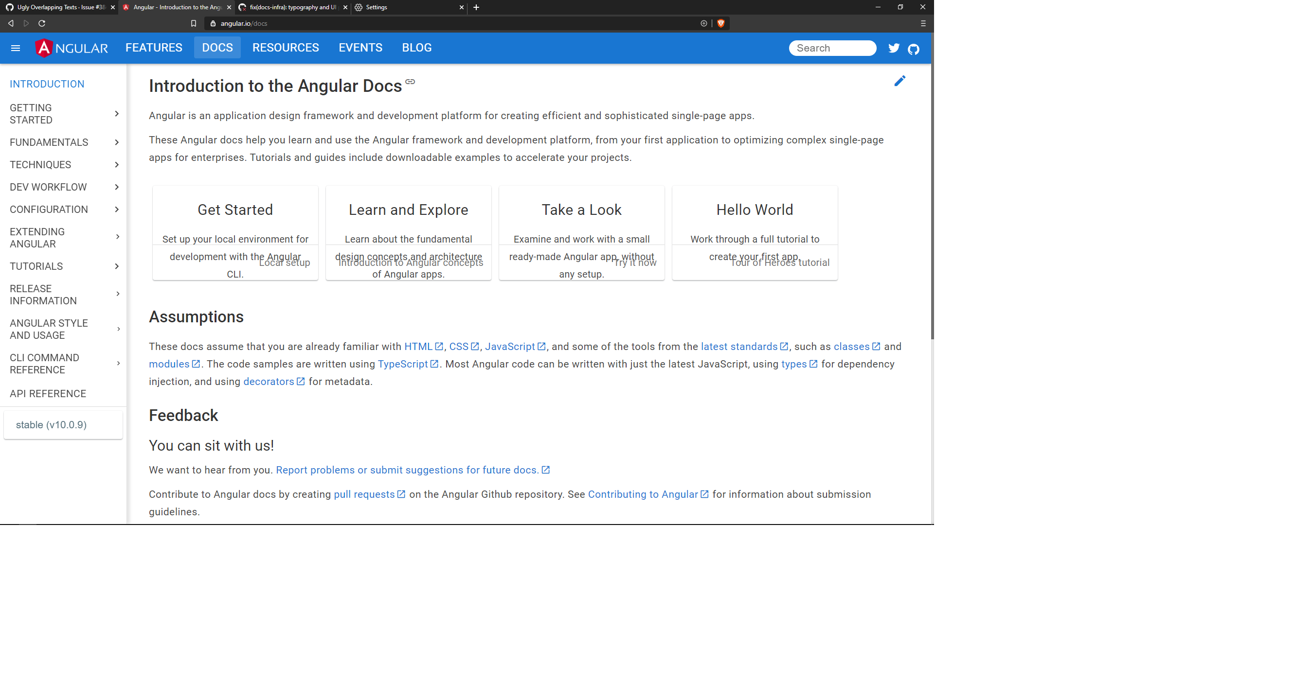 Ugly Overlapping Texts · Issue #38439 · angular/angular · GitHub