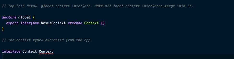typegen-nexus-content syntax errror · Issue #1032 · prisma-labs/graphql-framework-experiment ...