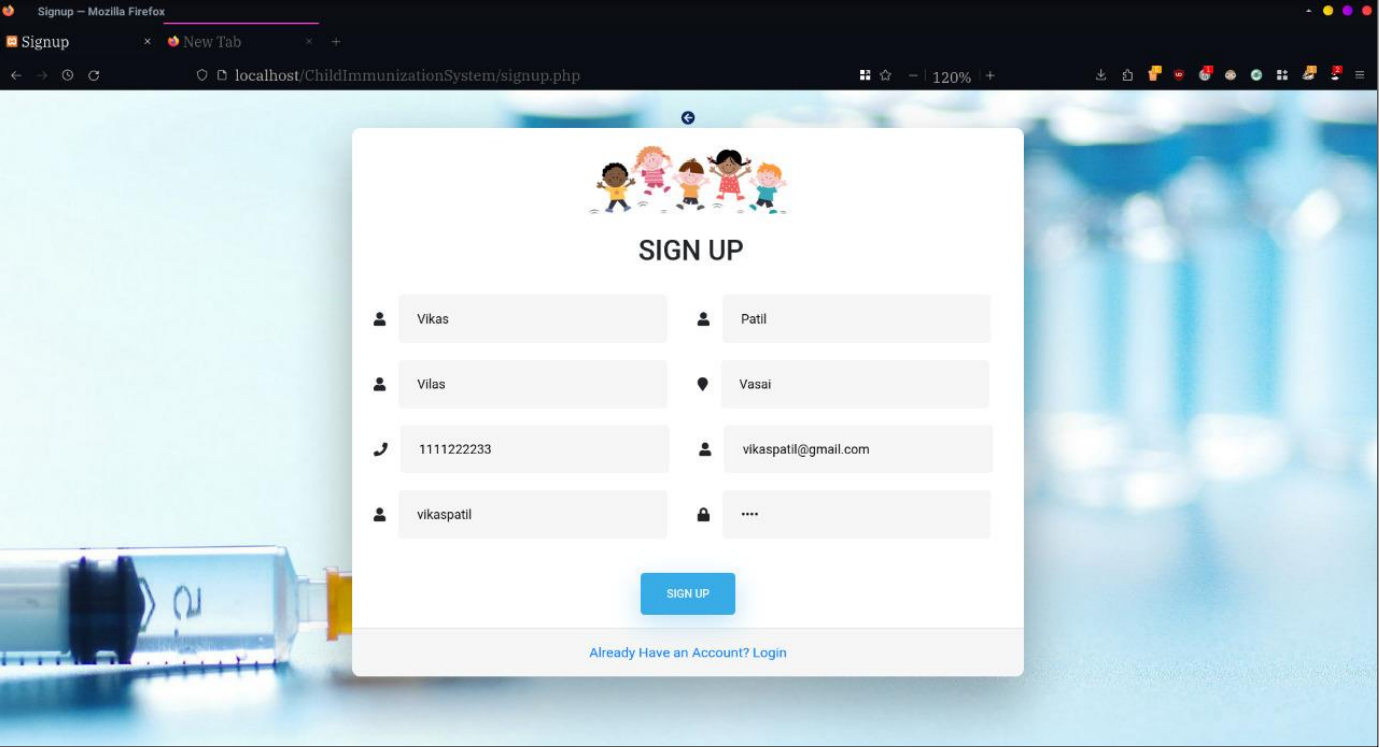 GitHub - Kunalshetye321/ChildImmunizationSystem