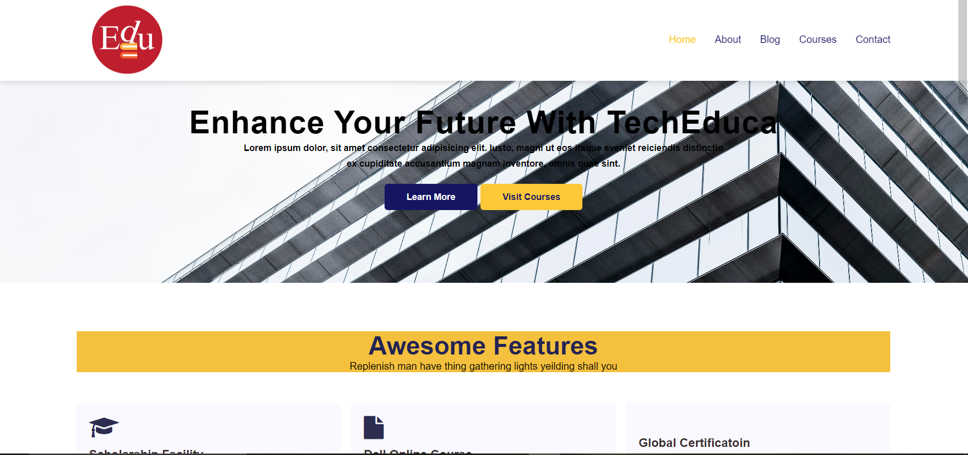 GitHub - Kunalshetye321/Responsive-Multipage-Educational-Website-