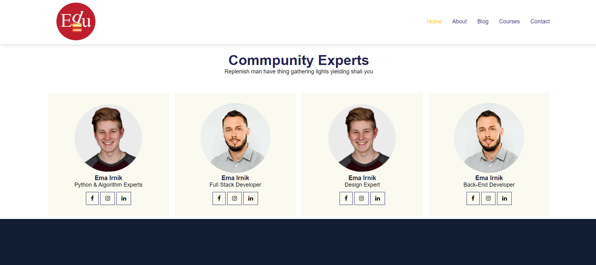 Github Kunalshetye321responsive Multipage Educational Website