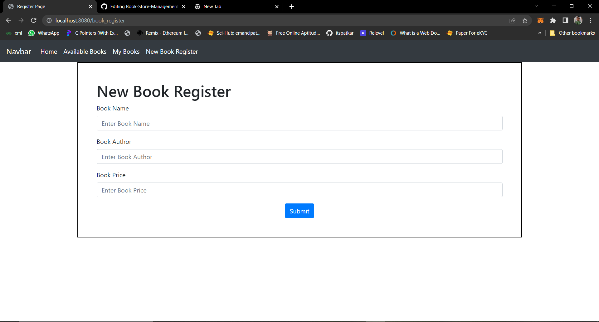 GitHub - Kunalshetye321/Book-Store-Management-Using-Spring-Boot