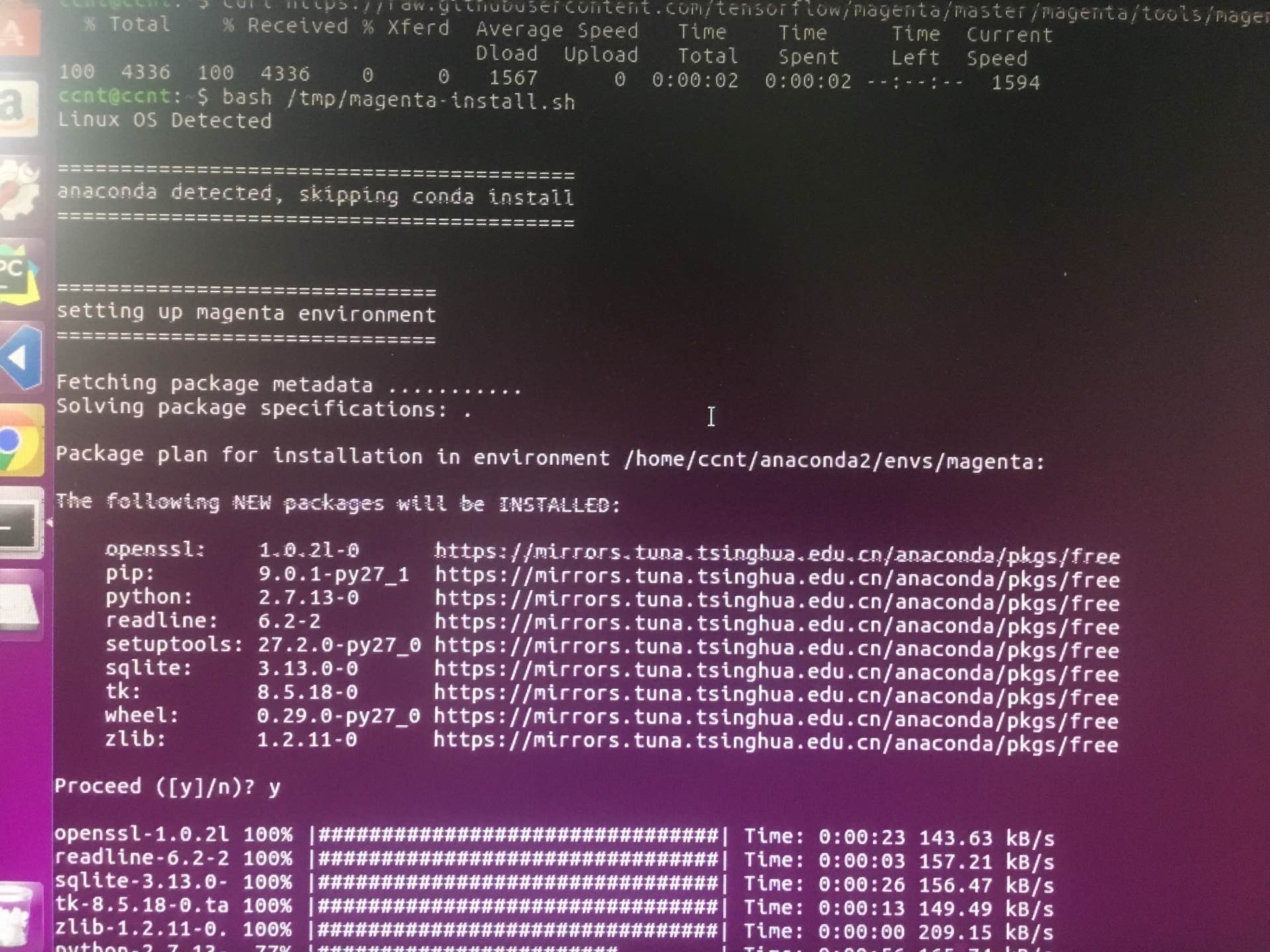 problem with install magenta · Issue #864 · magenta/magenta · GitHub