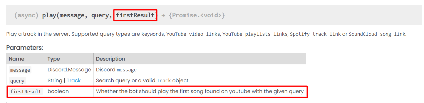 Error in documentation · Issue #211 · Androz2091/discord-player · GitHub