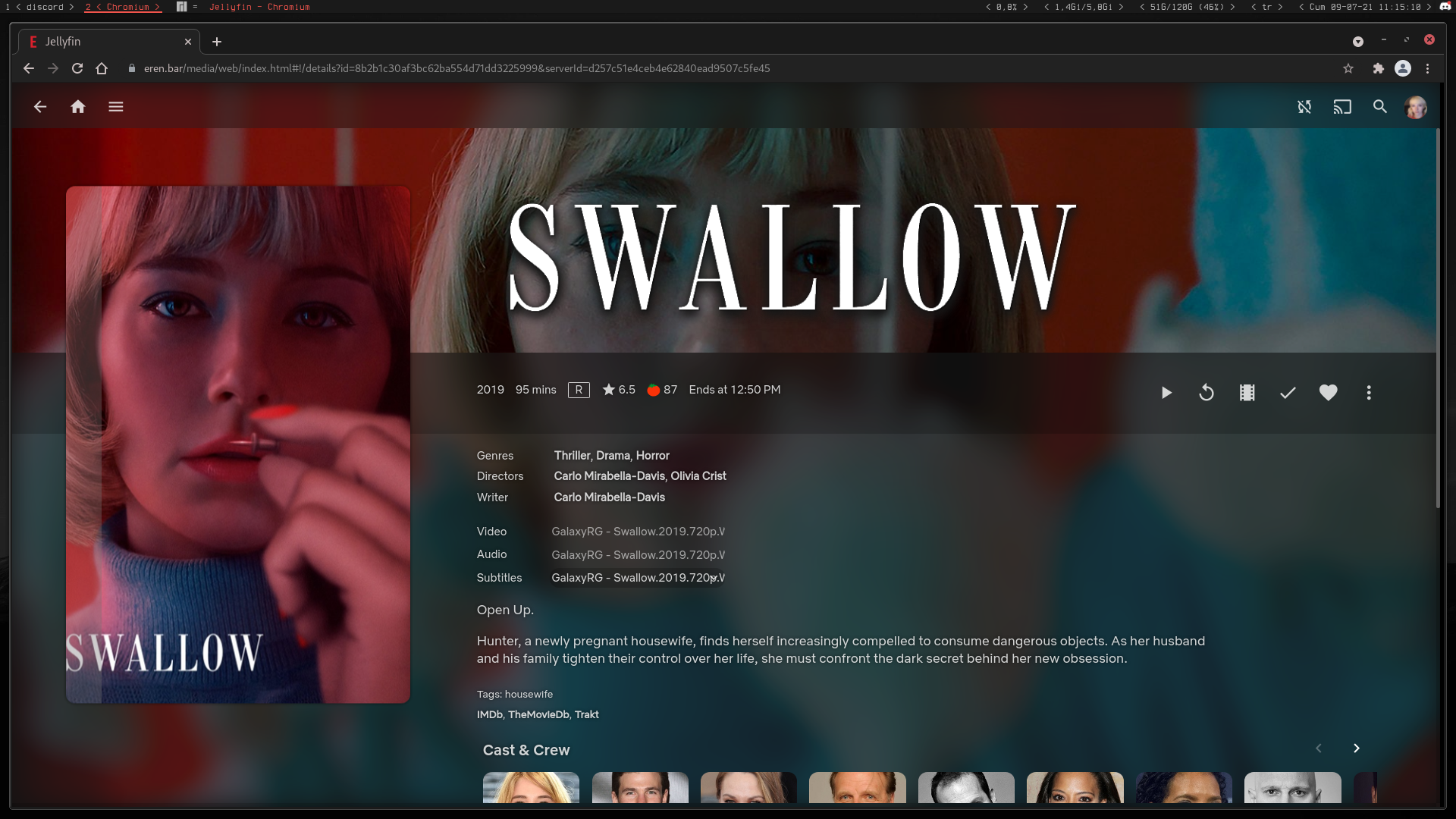 GitHub Rernars Jellyfin css