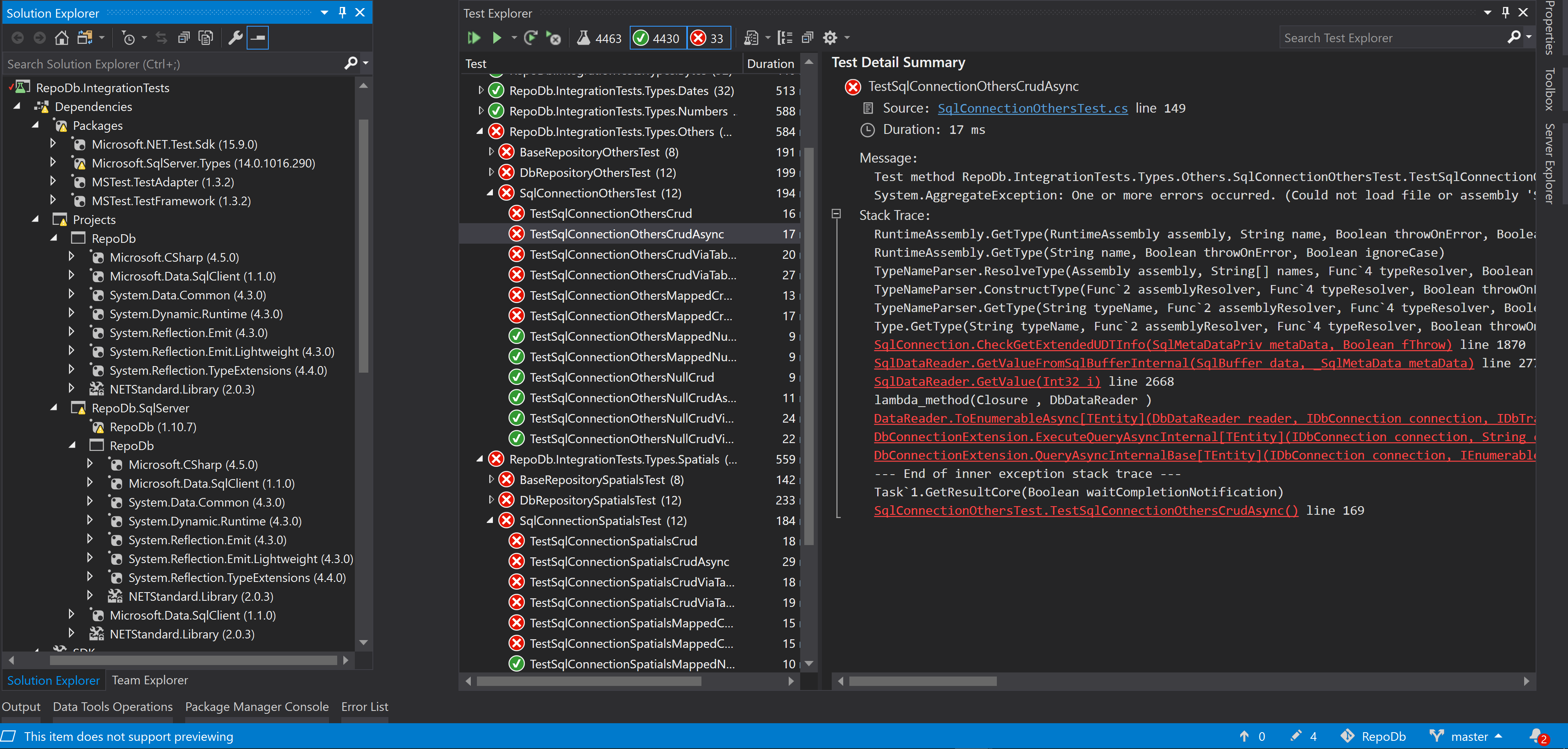 Bug: Are Spatial Types like Geometry and Geography supported? · Issue ...