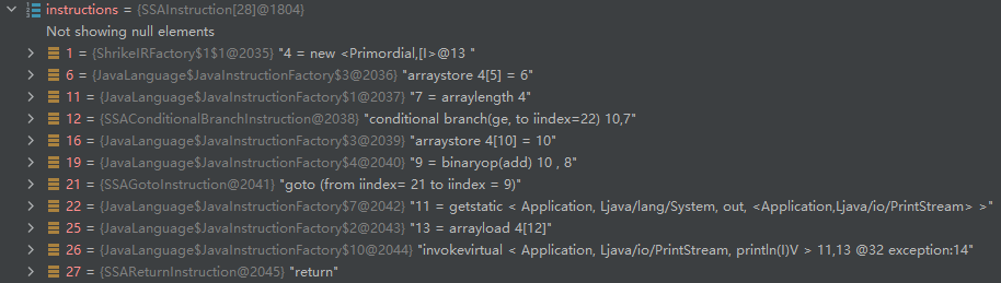 can't get correct ir for some array operation · Issue #1122 · wala/WALA · GitHub