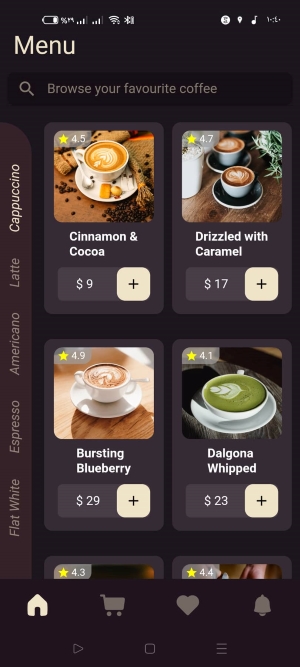 GitHub - momagdy75/New_Coffee_App: Simple Cofee App with interactive design