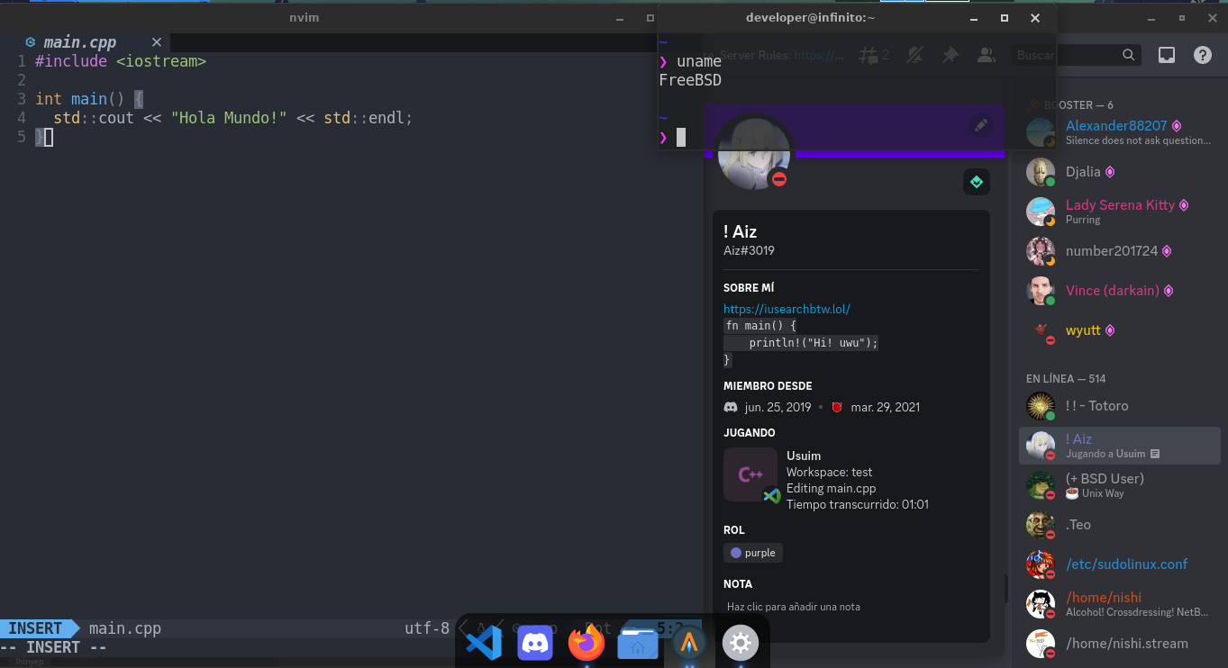 GitHub - SrWither/DiscordBSD: an attempt at a native discord client for ...