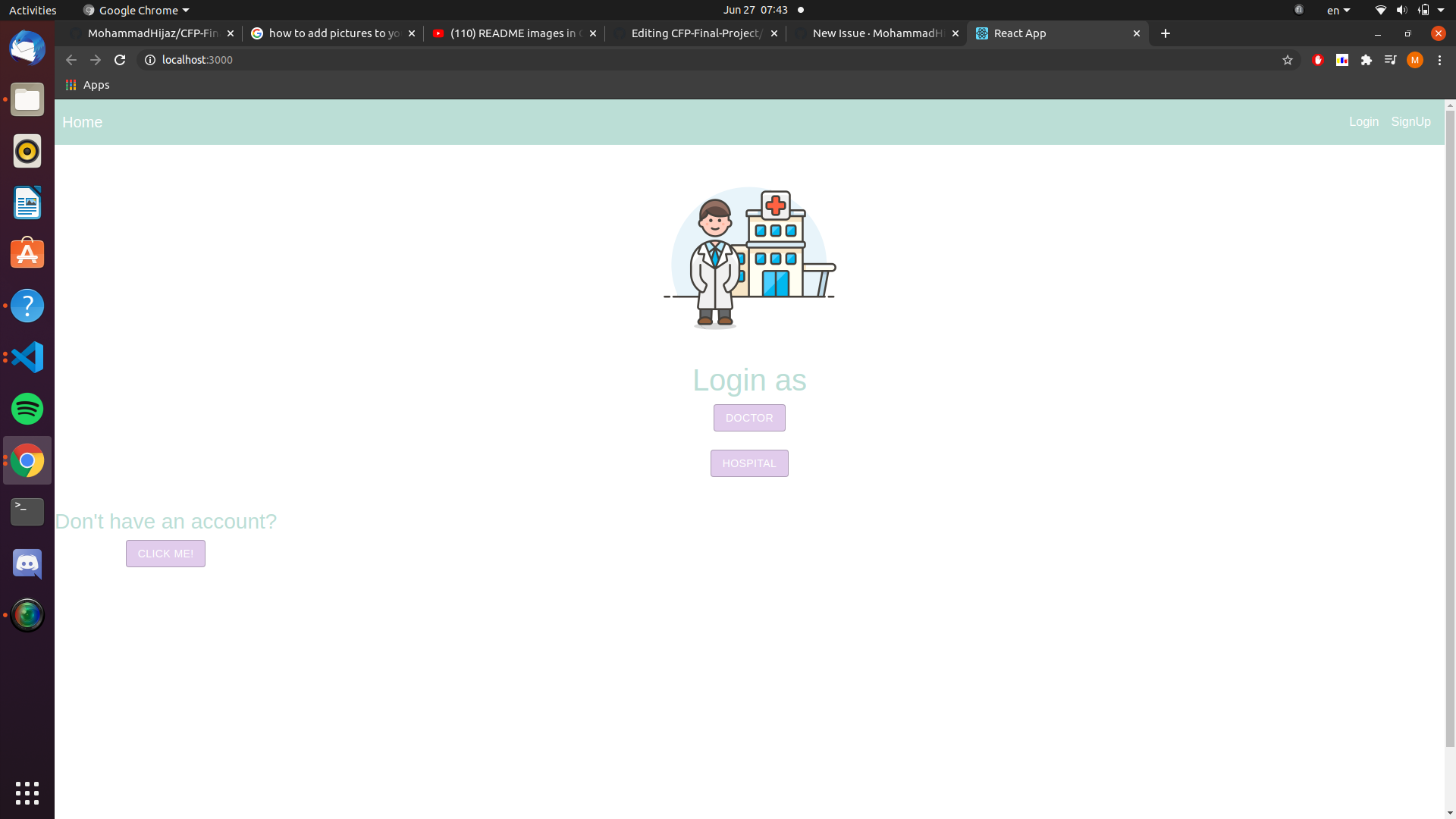GitHub - MohammadHijaz/Tabeeb-schedule
