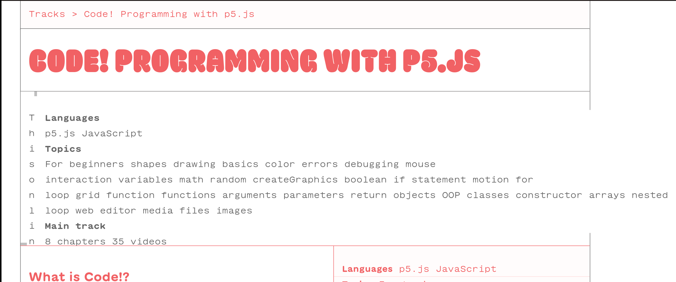 Minor UI adjustments · Issue #140 · CodingTrain/thecodingtrain.com · GitHub
