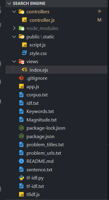 GitHub - tangentveil/Search-Engine