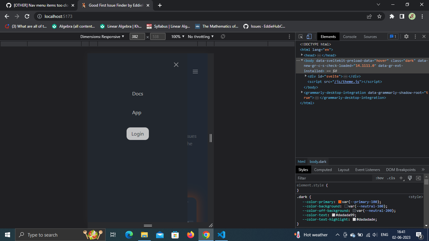 [OTHER] Nav menu items too closely spaced when viewed in mobile platform · Issue #344 ...