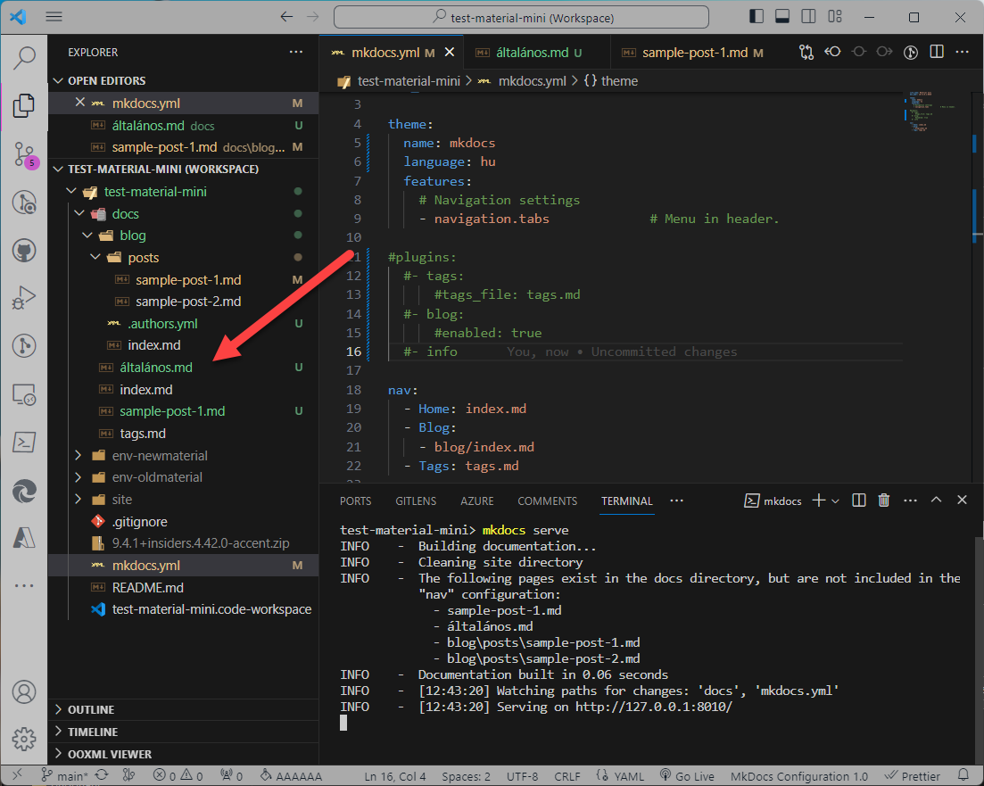 Blog category accent problem · Issue #6069 · squidfunk/mkdocs-material ...