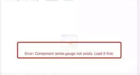 Error：Component series.gauge not exist.Load it first · Issue #7843 · apache/echarts · GitHub