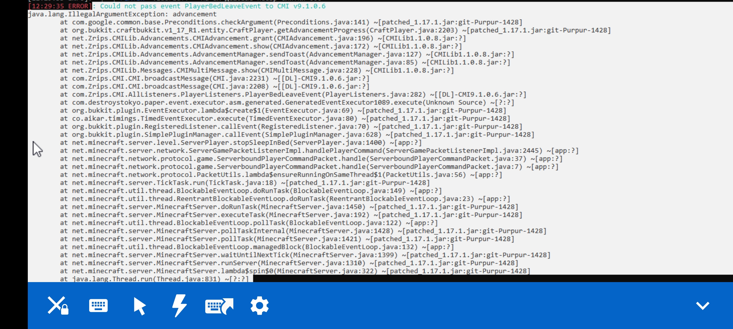 BedEventOnLeave error · Issue #6592 · Zrips/CMI · GitHub