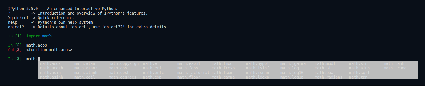 Terminal does not show autocomplete suggestions in ipython/jupyter ...