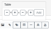 Table popover button content not visible on hover. · Issue #752 · publiclab/PublicLab.Editor ...