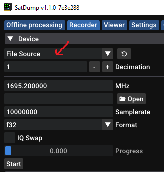 Decode live TS. · Issue #262 · SatDump/SatDump · GitHub