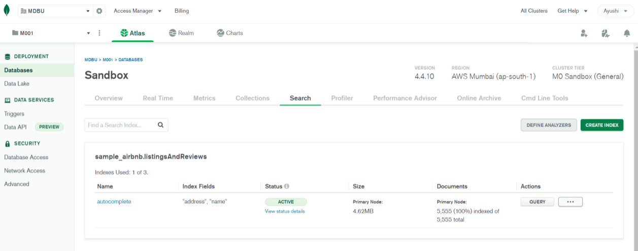 GitHub - Ayushi673/WinterHack-Backend: API for MongoDB Atlas Search with Geospacial Operator