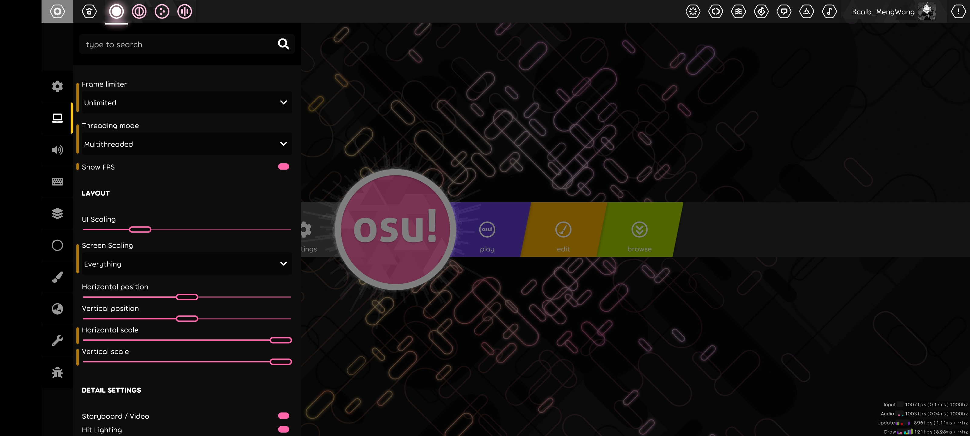 Shaped screen adaptation · Issue #11630 · ppy/osu · GitHub