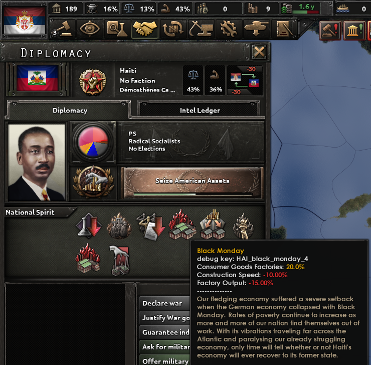 Hai Two Black Monday National Spirits At Once · Issue 16896 · Kaiserreich Kaiserreich 4 Bug