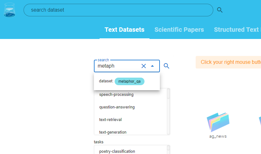 Introducing Metaphor QA? · Issue #86 · ExpressAI/DataLab · GitHub