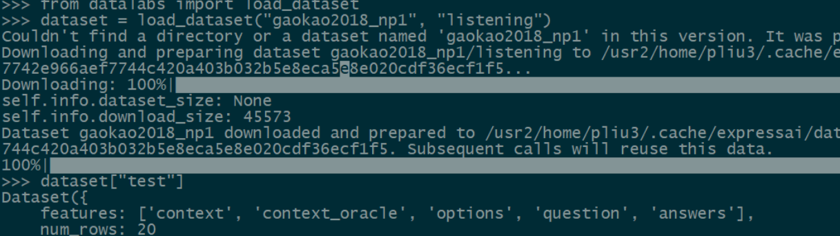 Gaokao download not working? · Issue #286 · ExpressAI/DataLab · GitHub
