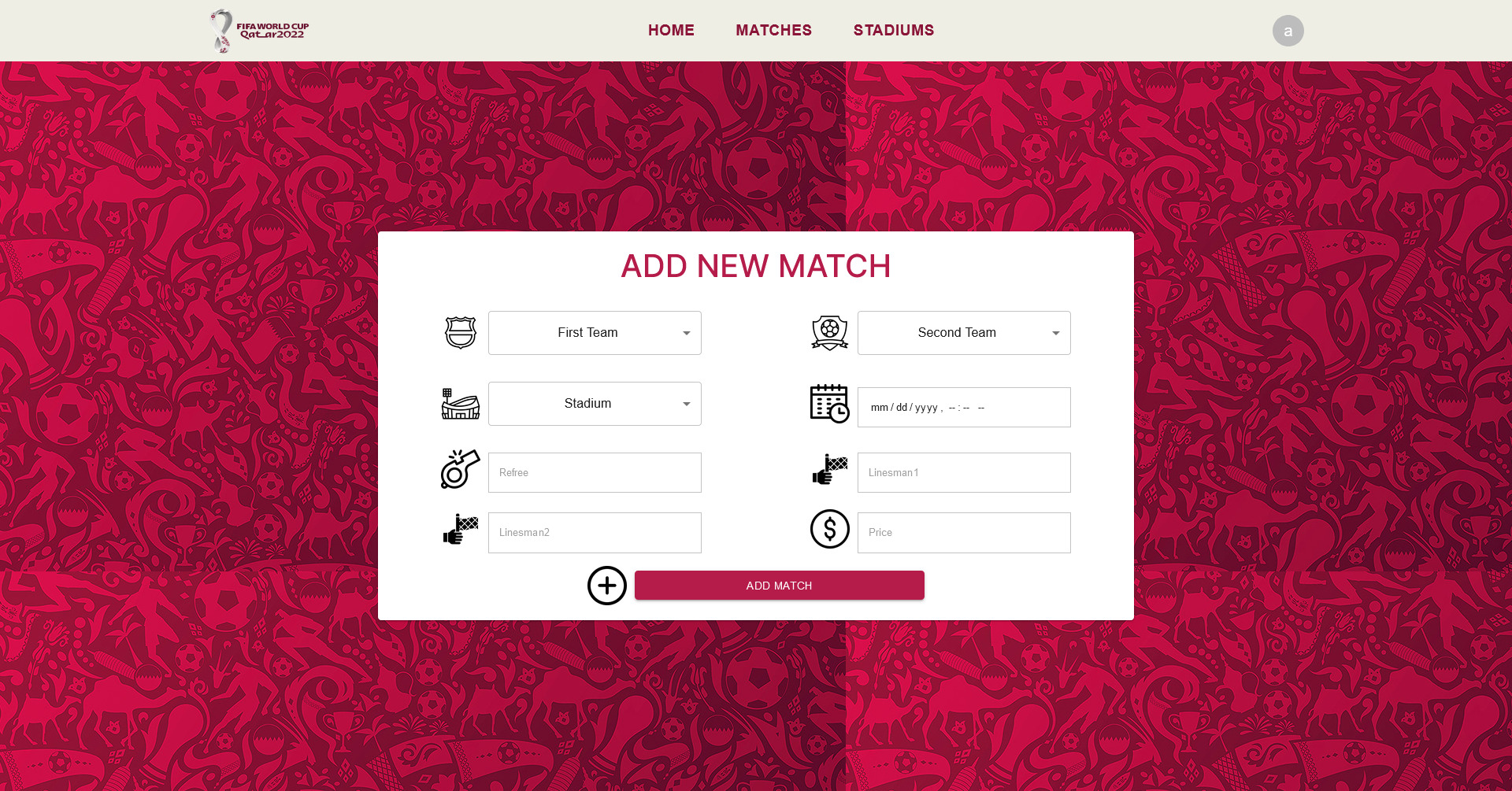 GitHub - Match-Reservation-System/Frontend