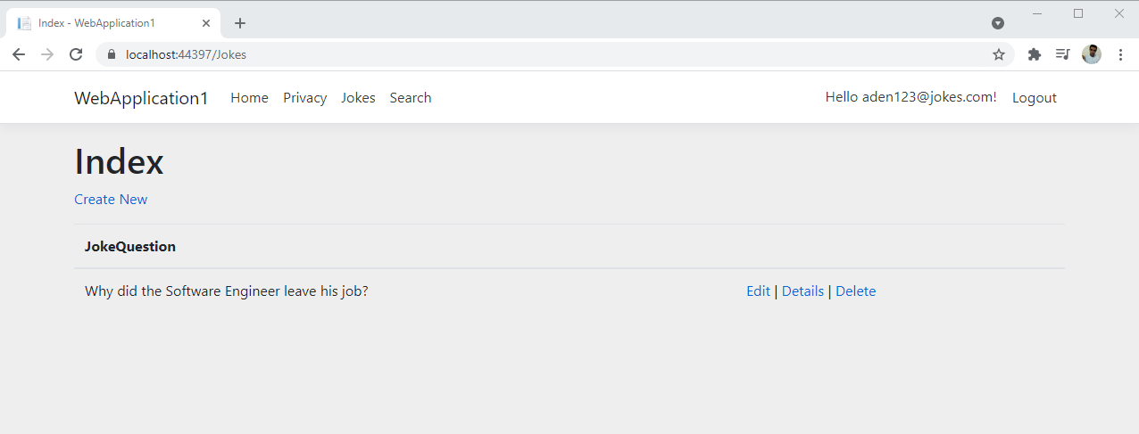 GitHub - aghad/WebApplication1: Practicing applying the Model View Controller Design Pattern.