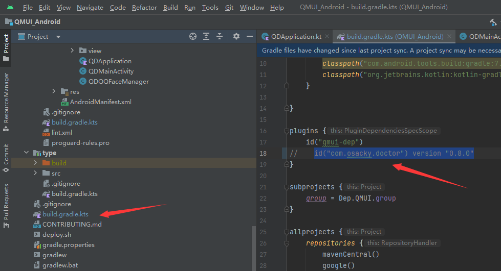 关于运行qmuidemo的注意事项 · Issue #1168 · Tencent/QMUI_Android · GitHub