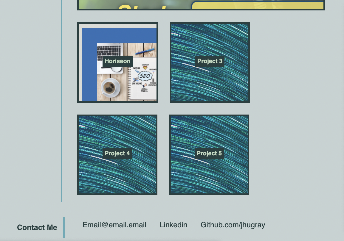 GitHub - jhugray/portfolio
