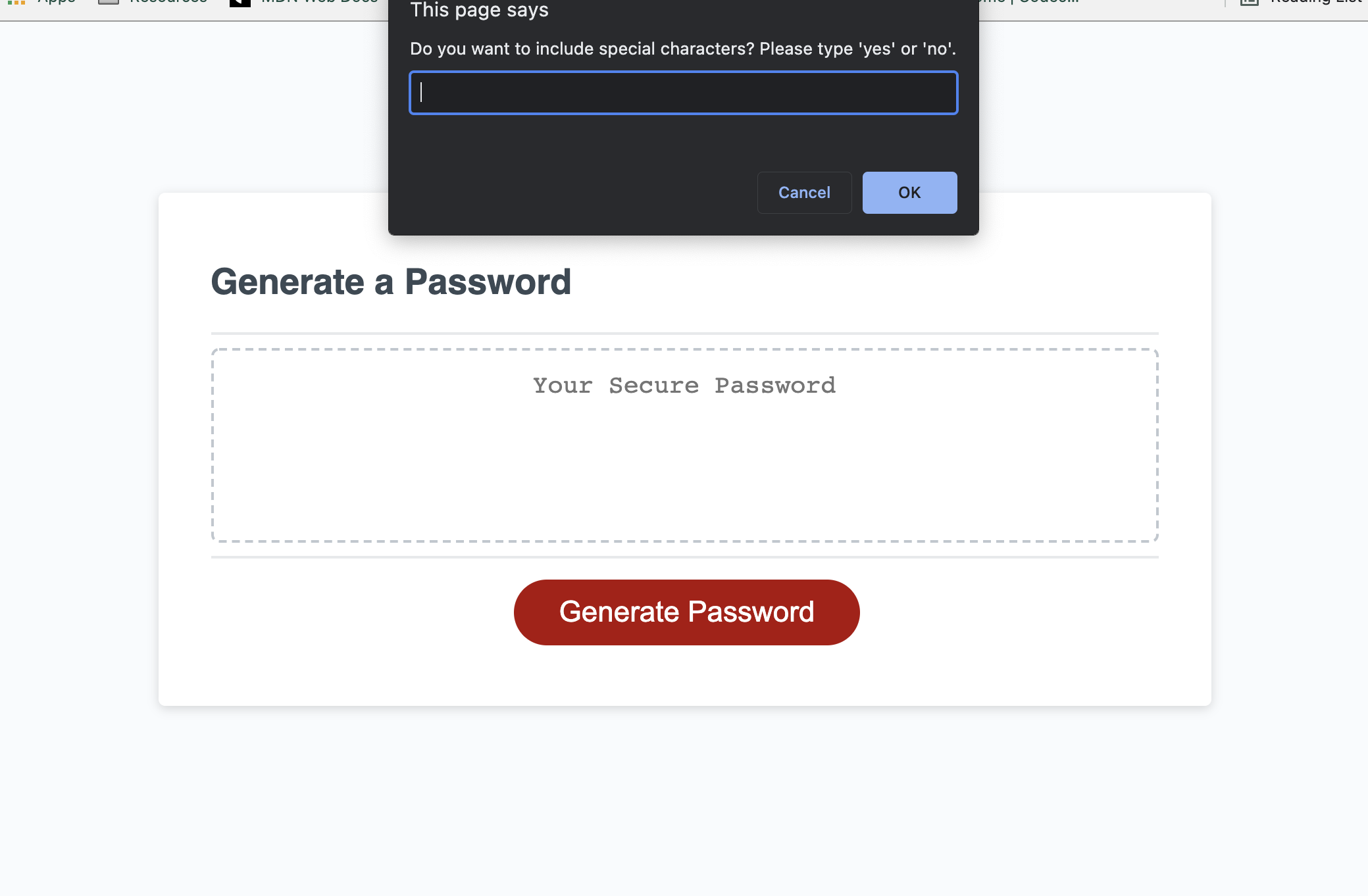 GitHub - jhugray/passwordgenerator