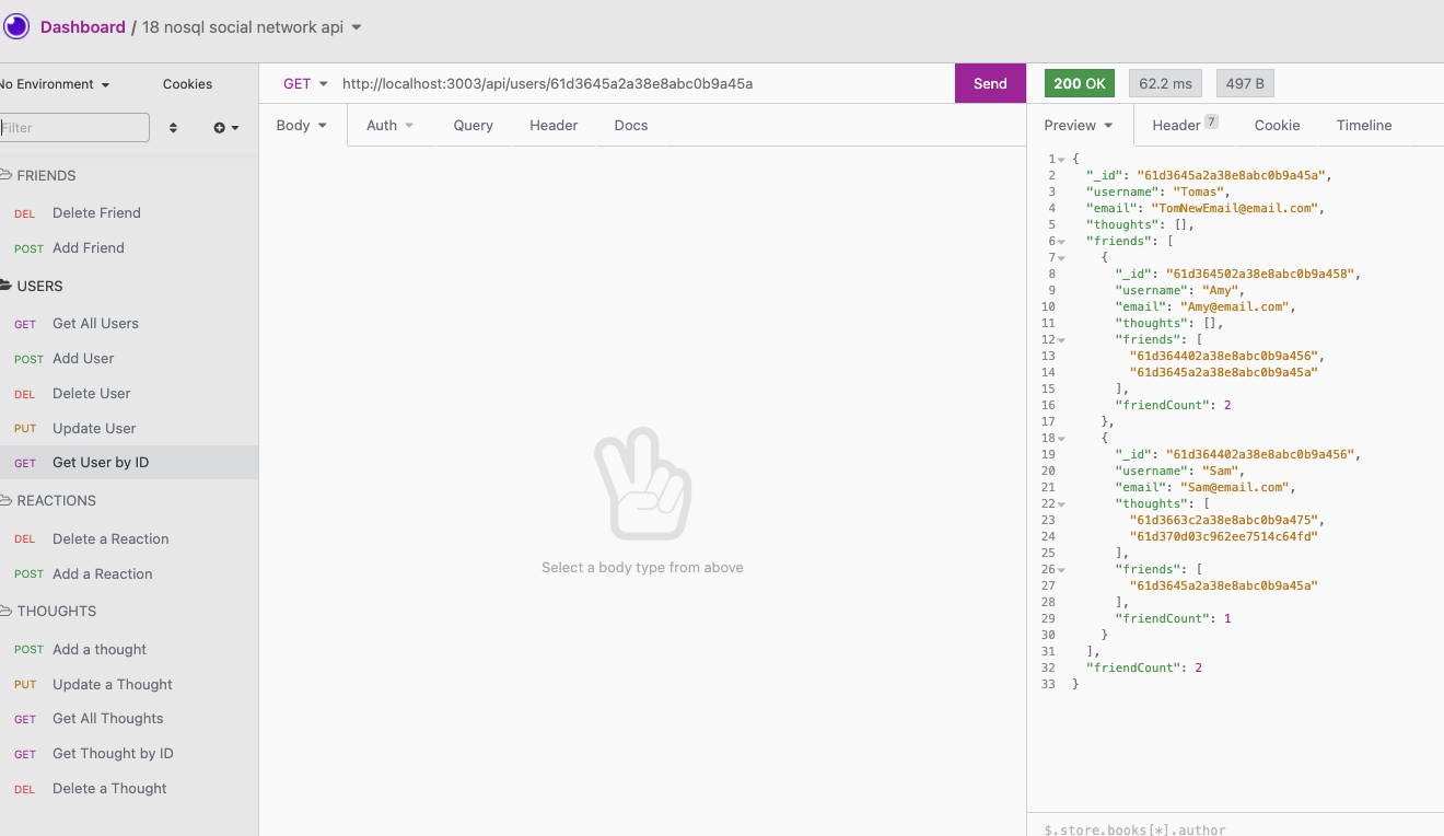 GitHub - jhugray/challenge18-noSQL-social-network-api