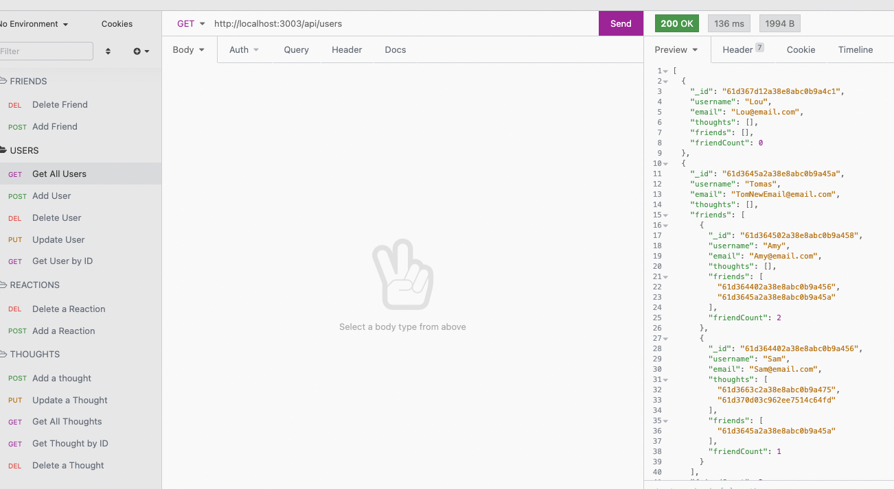 GitHub - jhugray/challenge18-noSQL-social-network-api