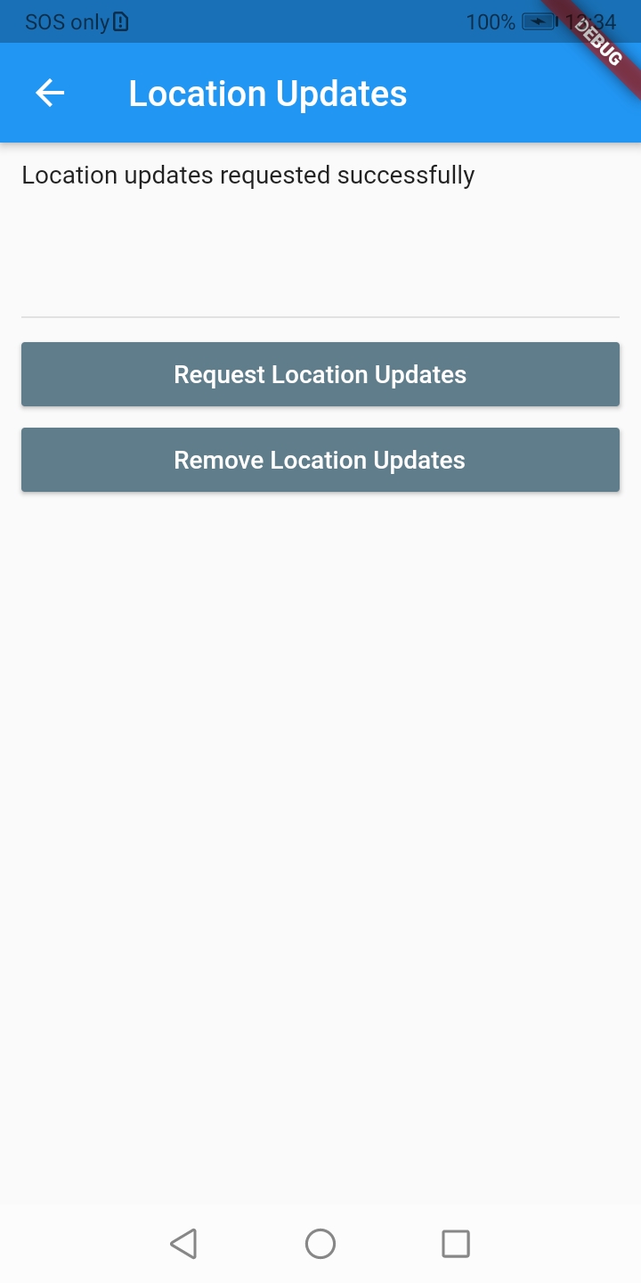 requestLocationUpdates throws PlatformException(10100: ARGUMENTS_EMPTY ...