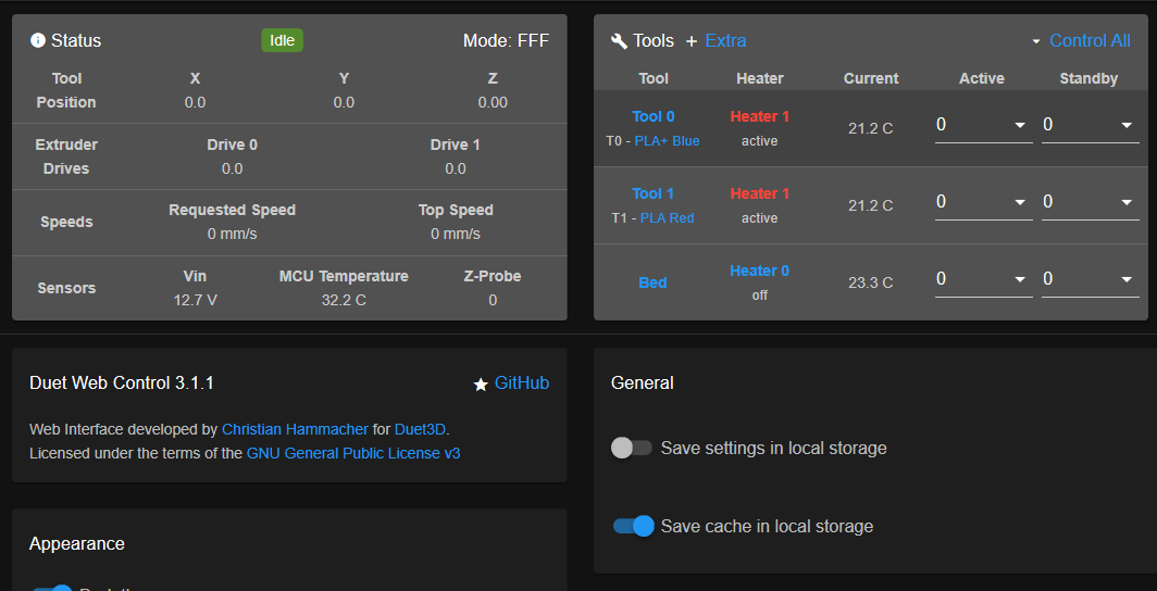 Unable to display the notification information of m291 · Issue #257 · Duet3D/DuetWebControl · GitHub