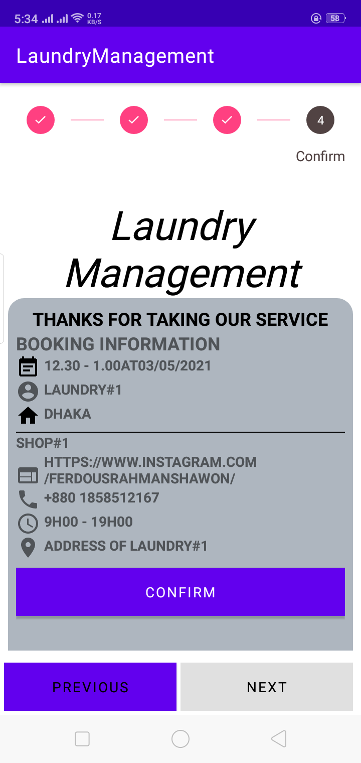 GitHub - Ferdows-dev/LaundryManagement: This is a booking Application with client and admin app ...