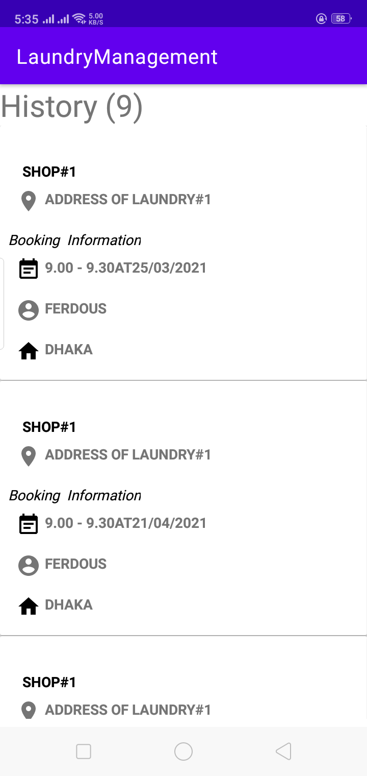 GitHub - Ferdows-dev/LaundryManagement: This is a booking Application with client and admin app ...