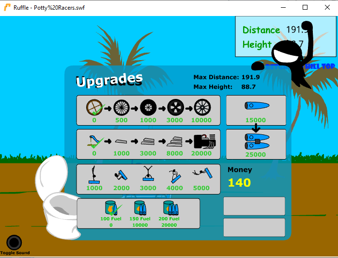 Potty Racers 1 Bugged UI · Issue #9221 · ruffle-rs/ruffle · GitHub