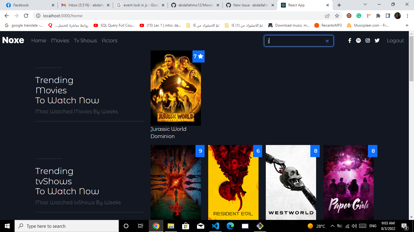 GitHub - abdallahmo12/Movie-App-Reactjs-without-build: Technologies & Libraries : React ...