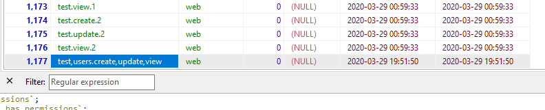 using permission with wildcard not working · Issue #1423 · spatie/laravel-permission · GitHub