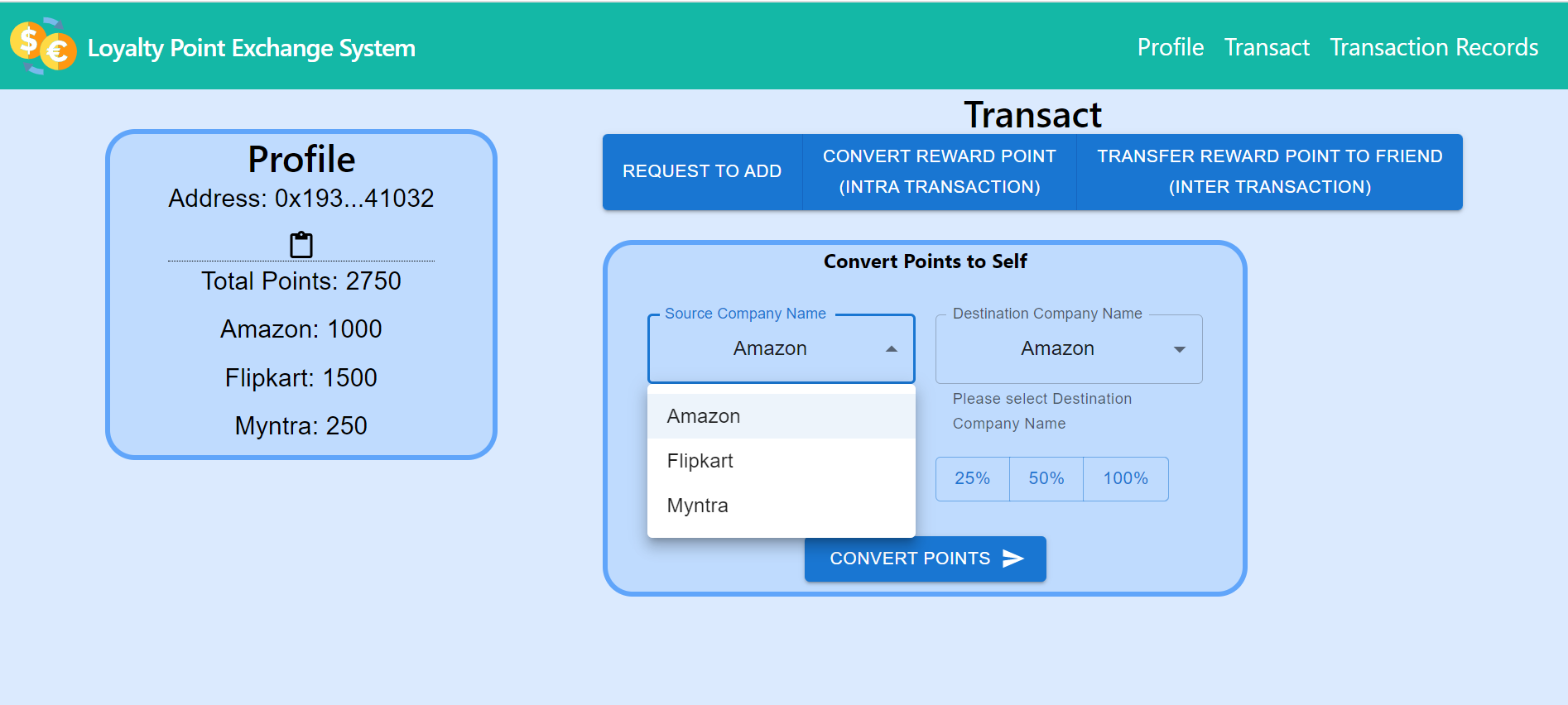 GitHub - hartik123/Loyalty-Point-Exchange-System-with-Blockchain ...